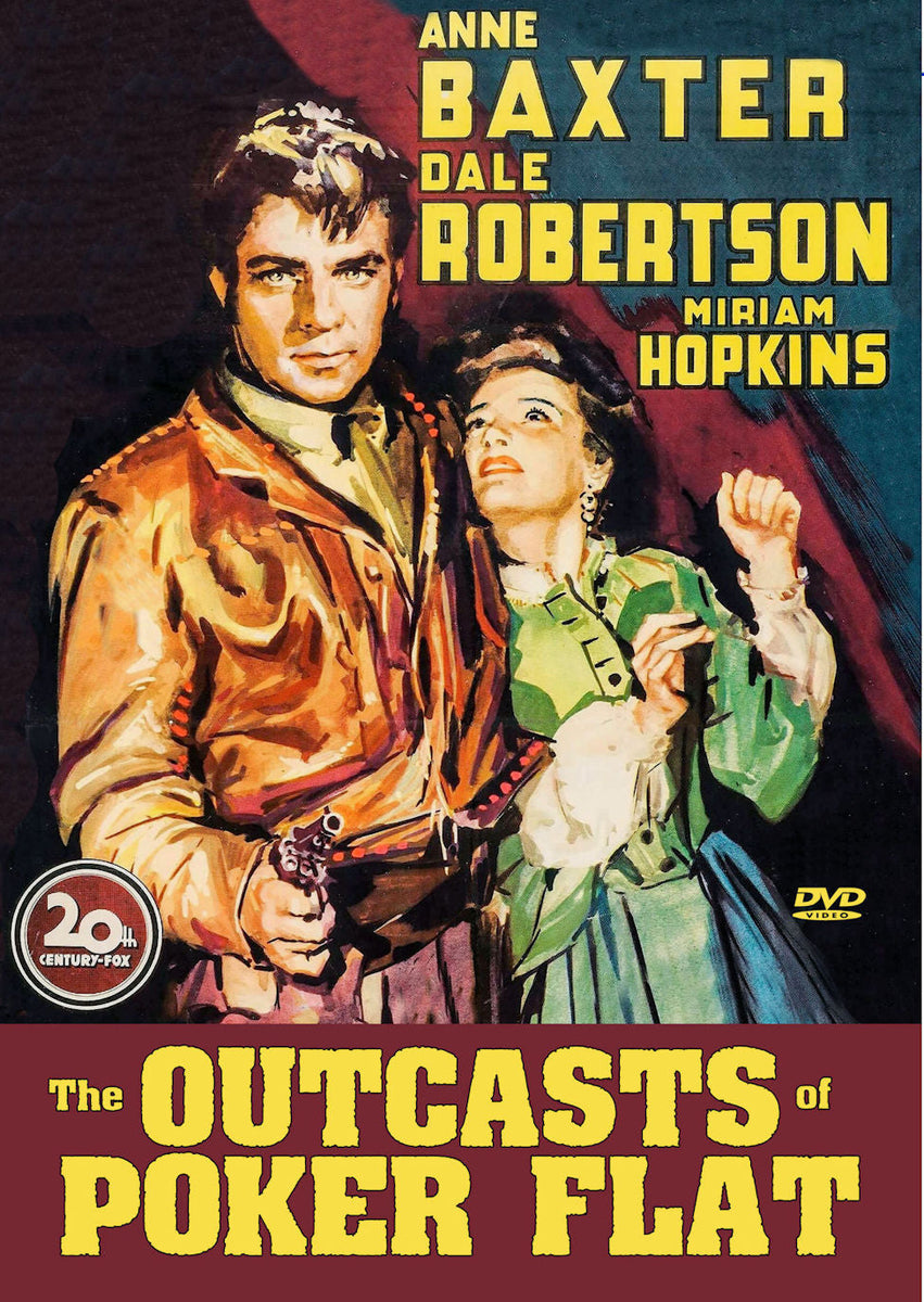 The Outcasts of Poker Flat 1952 DVD Dale Robertson, Anne Baxter – Abbey ...