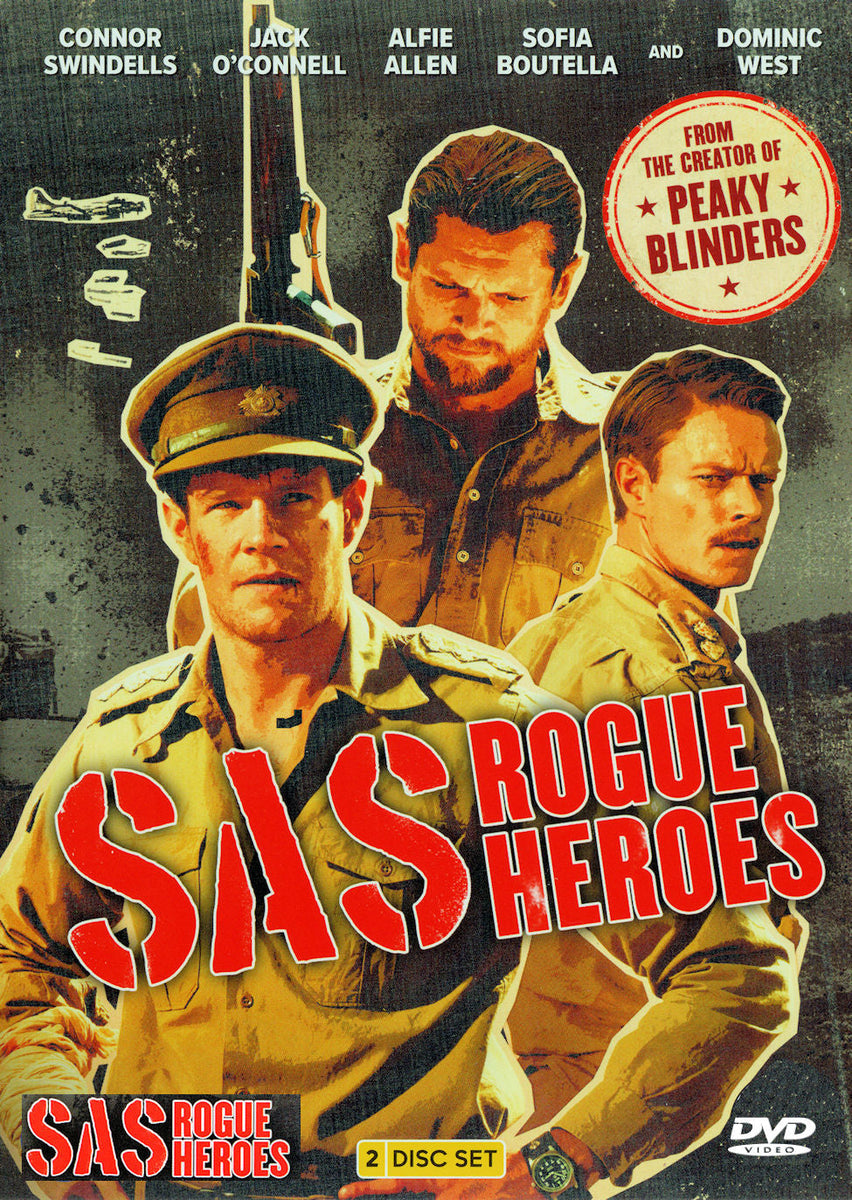SAS ROGUE HEROES 2022-2025 2 Disc set Connor Swindells Steven Knight – Abbey Flicks